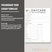 Daycare Tax Statement Template: Printable Childcare Payment Record Form ...