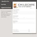 Printable Childcare Tax Statement Template, Childcare Payment Record ...