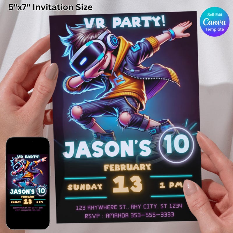 Virtual Reality Party - Etsy