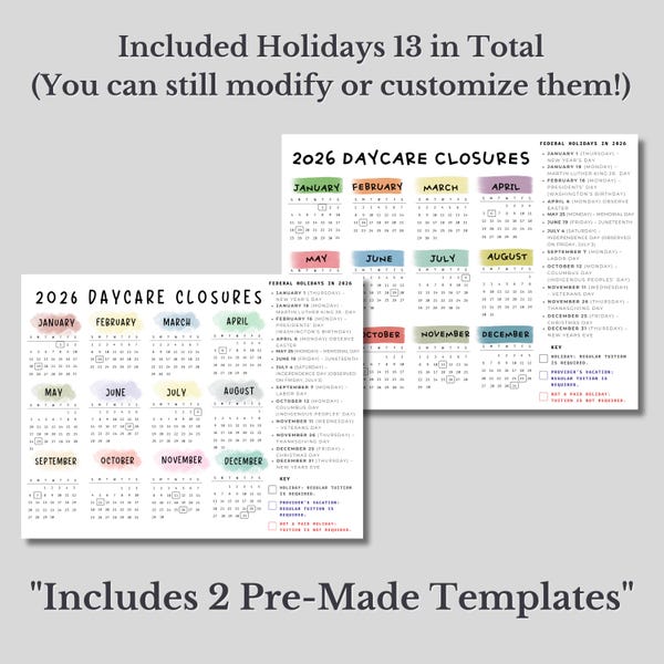 Calender Pages 2026 - Etsy