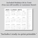 2026 Daycare Closed Days Calendar, Preschool Childcare Holiday Schedule ...