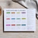 Editable 2026 Daycare Closure Calendar Template, Printable Canva ...