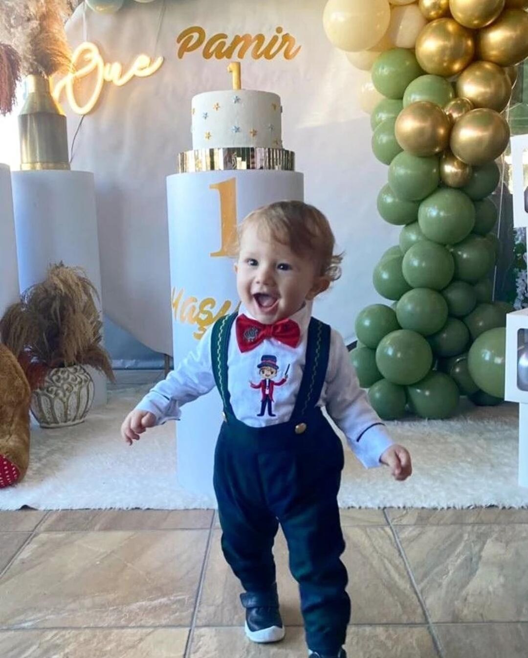Personalized Boys Nutcracker Outfit: Plaid Christmas Birthday Tuxedo - Etsy