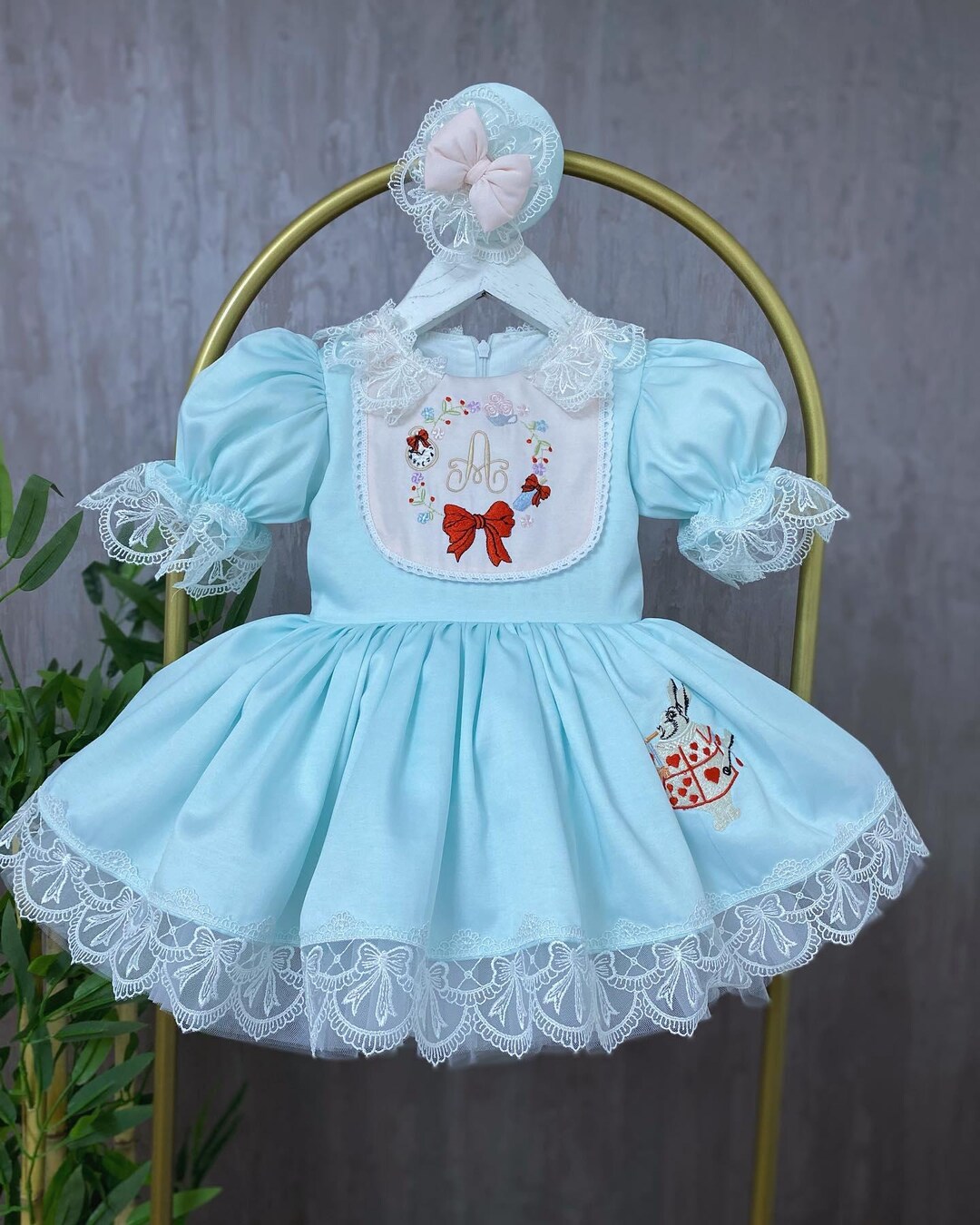 Custom Disney Princess Dress Alice in Wonderland Dress Toddler Princess ...