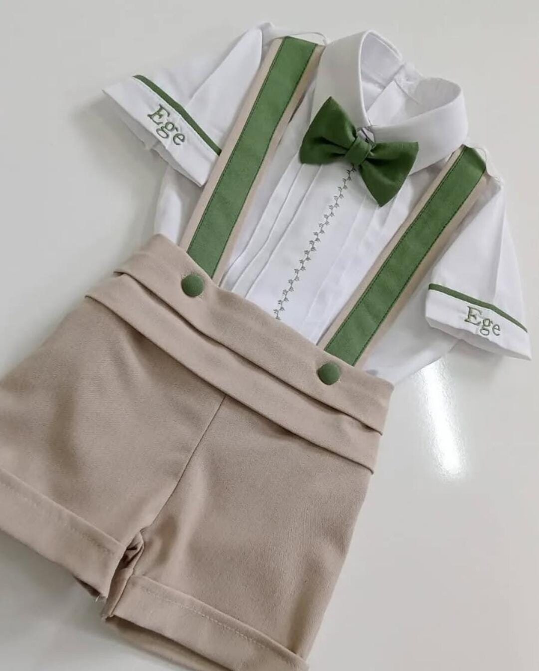 Personalized Boys 1st Birthday Suit Baby Boy Personalized Ring Bearer ...