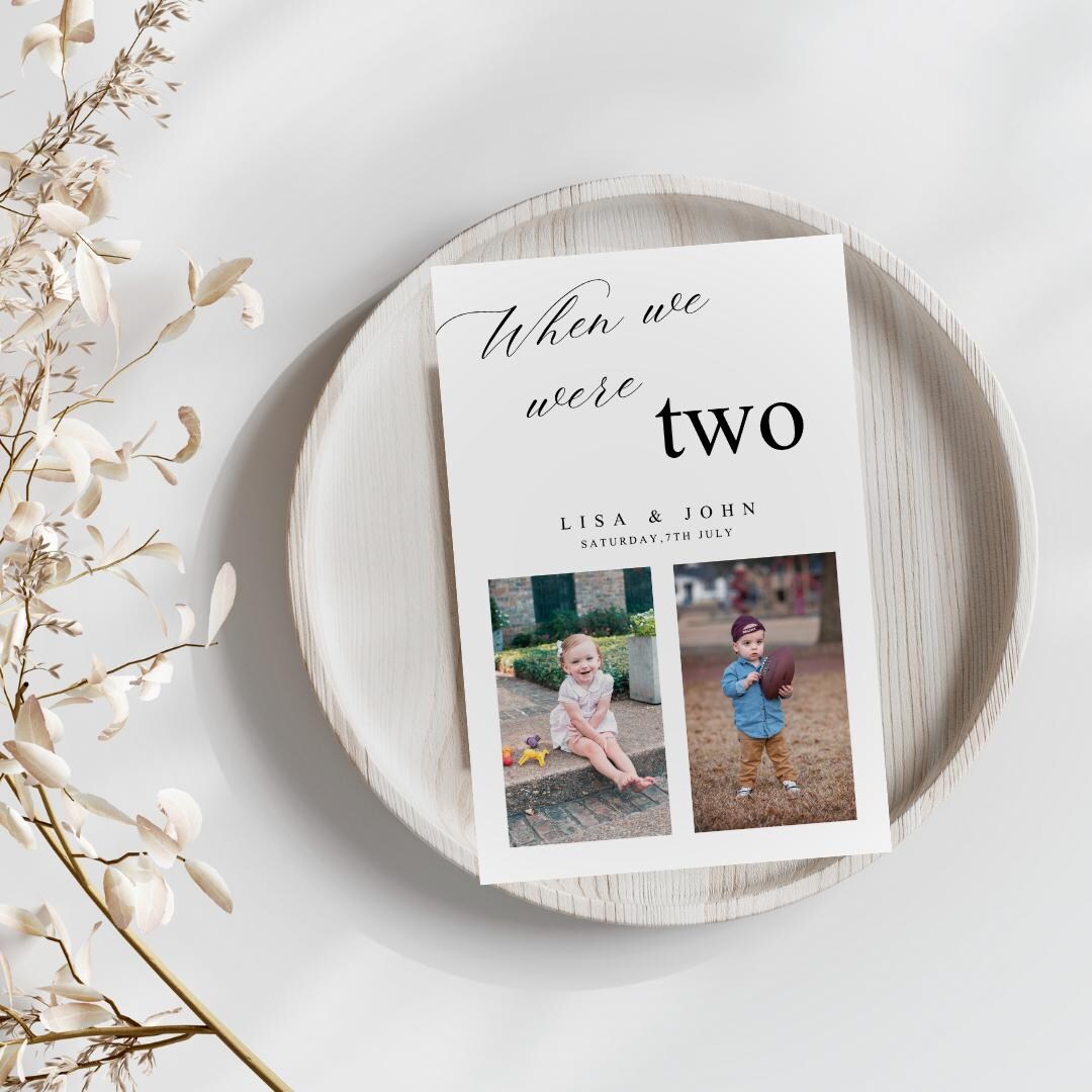 Wedding Table Numbers Cards When We Were Table Numbers Wedding Photo ...