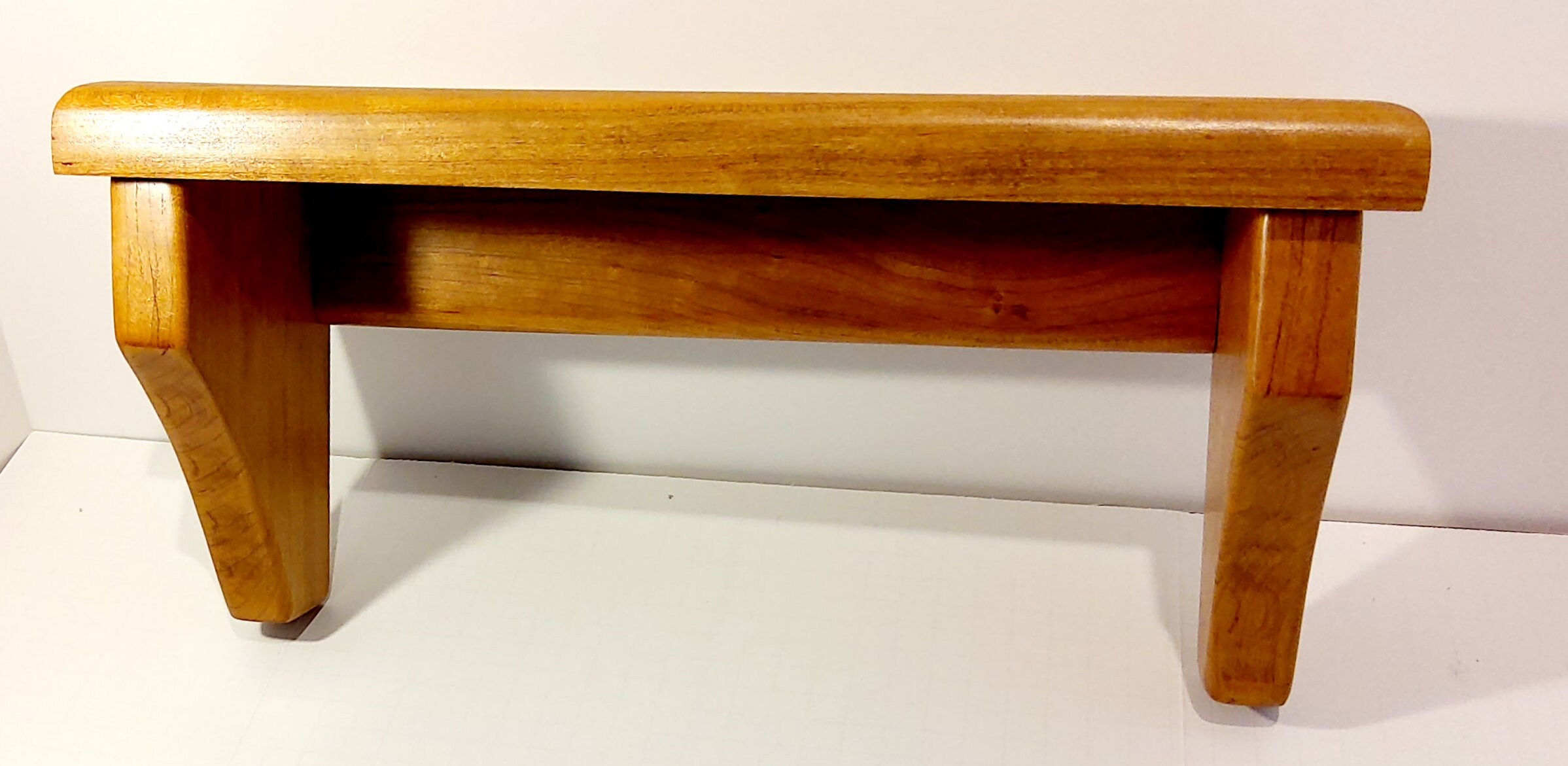Cherry Wood Wall Shelf - Etsy