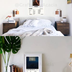 Custom Album Cover Posters Printable PDF Printed Posters Minimal Poster ...