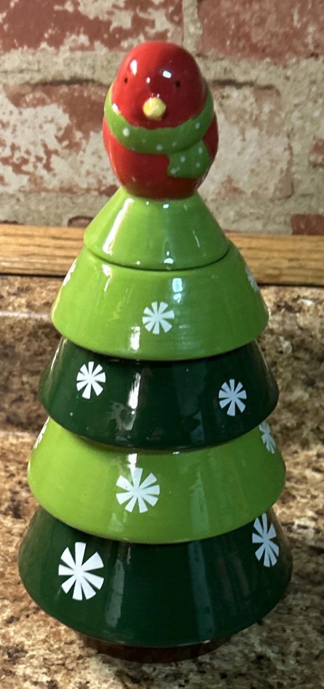Newer Vintage Pier One Imports Ceramic Stackable Christmas Tree ...