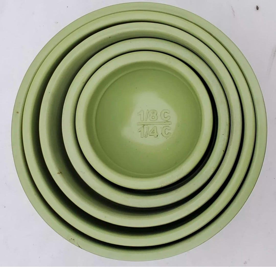 Avocado Green Nesting Melat Measuring Cups - Etsy