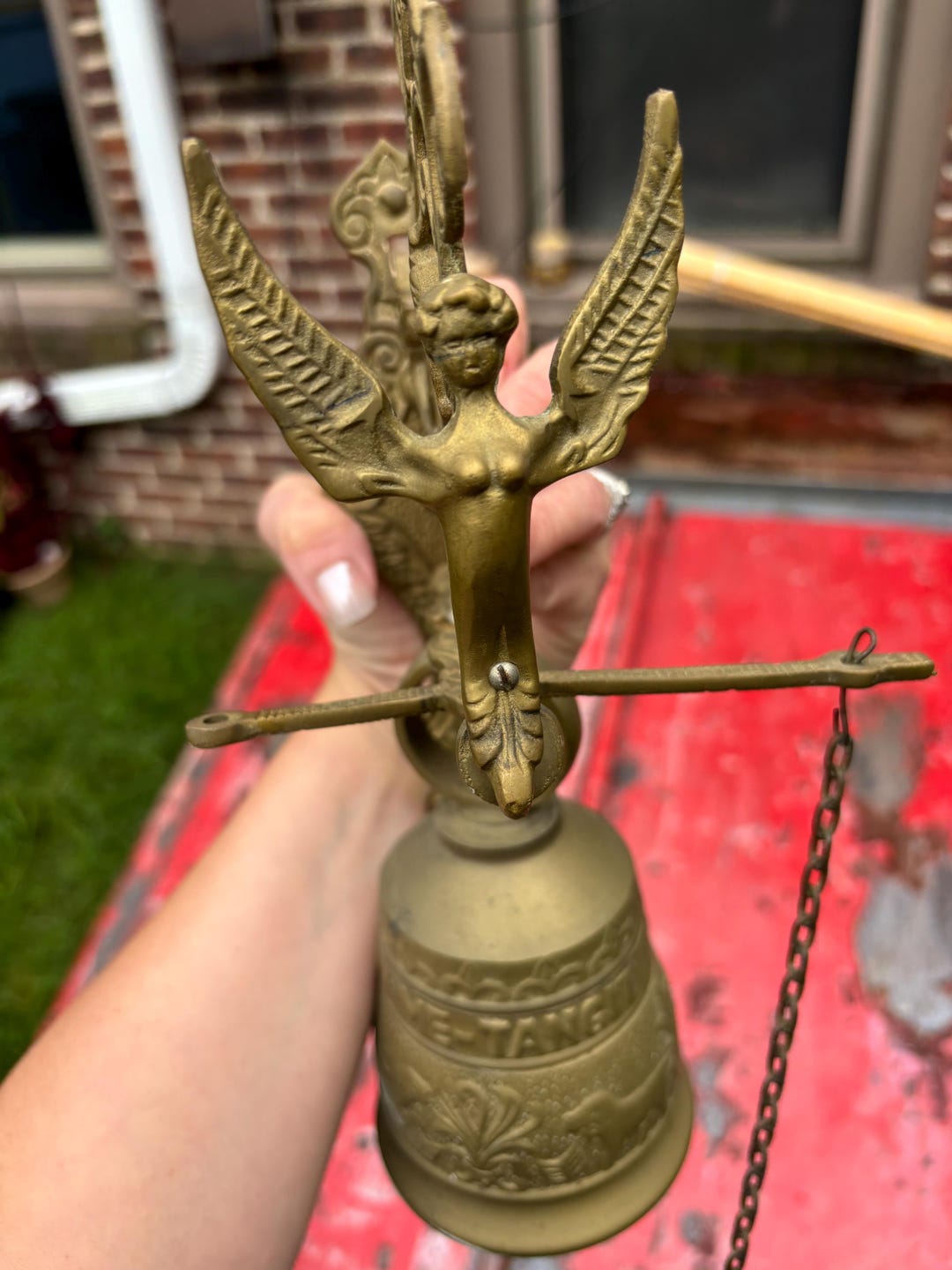 Antique/vintage Monastery Brass Bell - Etsy