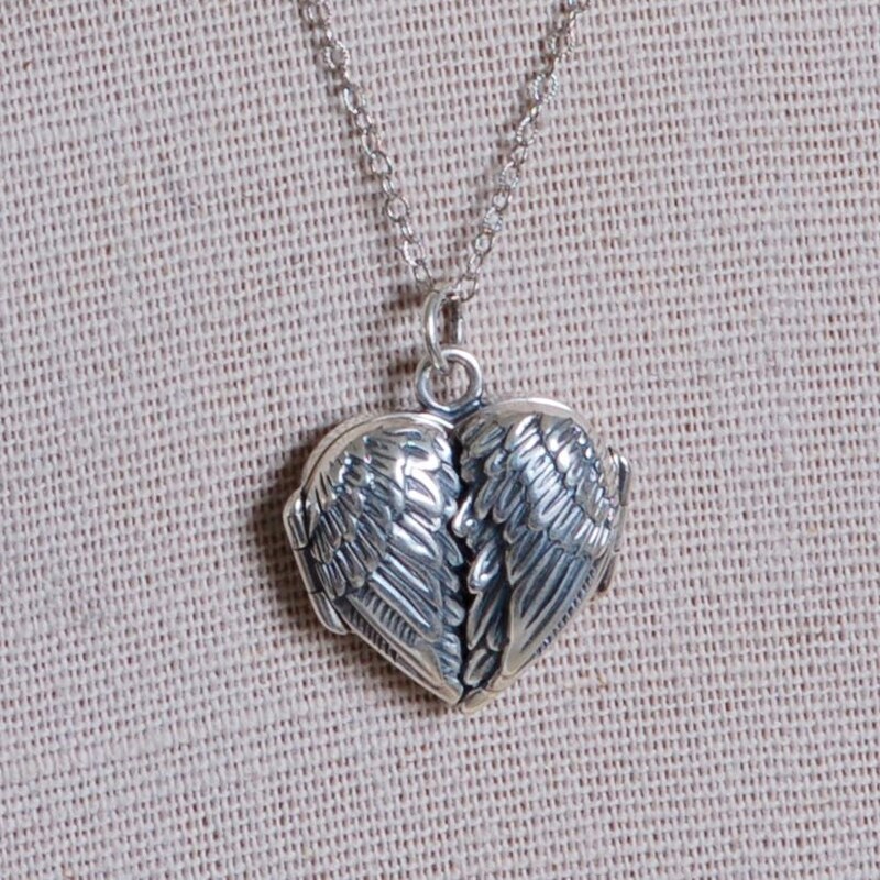 Angel Locket - Etsy