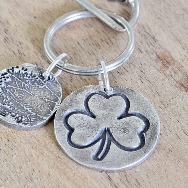 Shamrock Keychain - Etsy