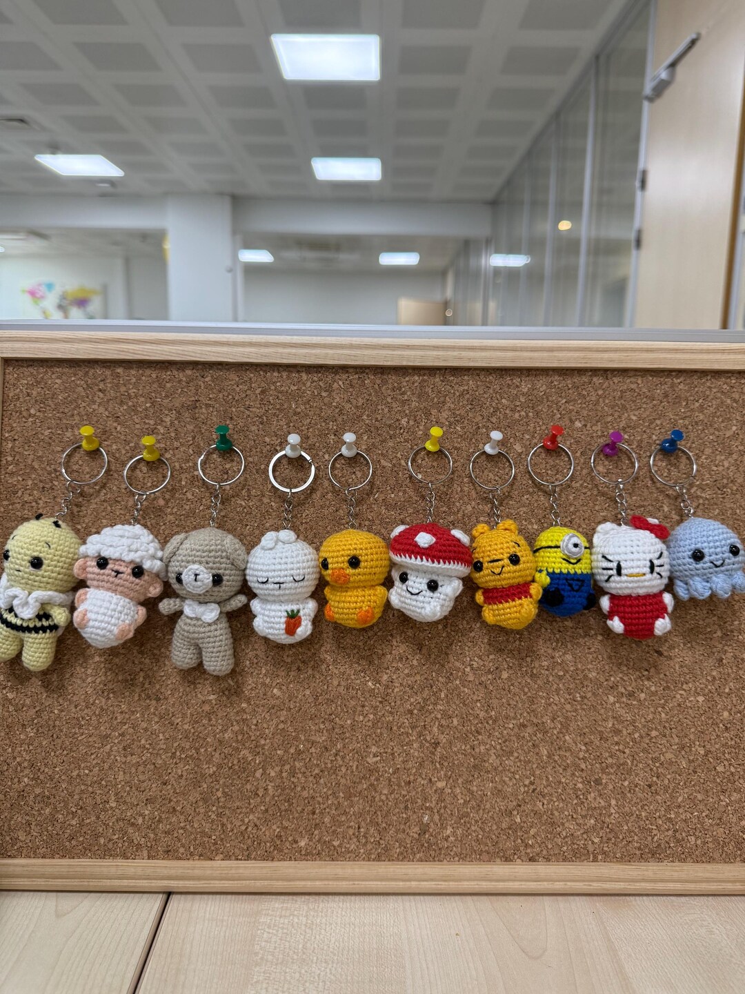 Amigurumi Crochet Keychain, Animals Keychain, Amigurumi Mini Animal 1 ...