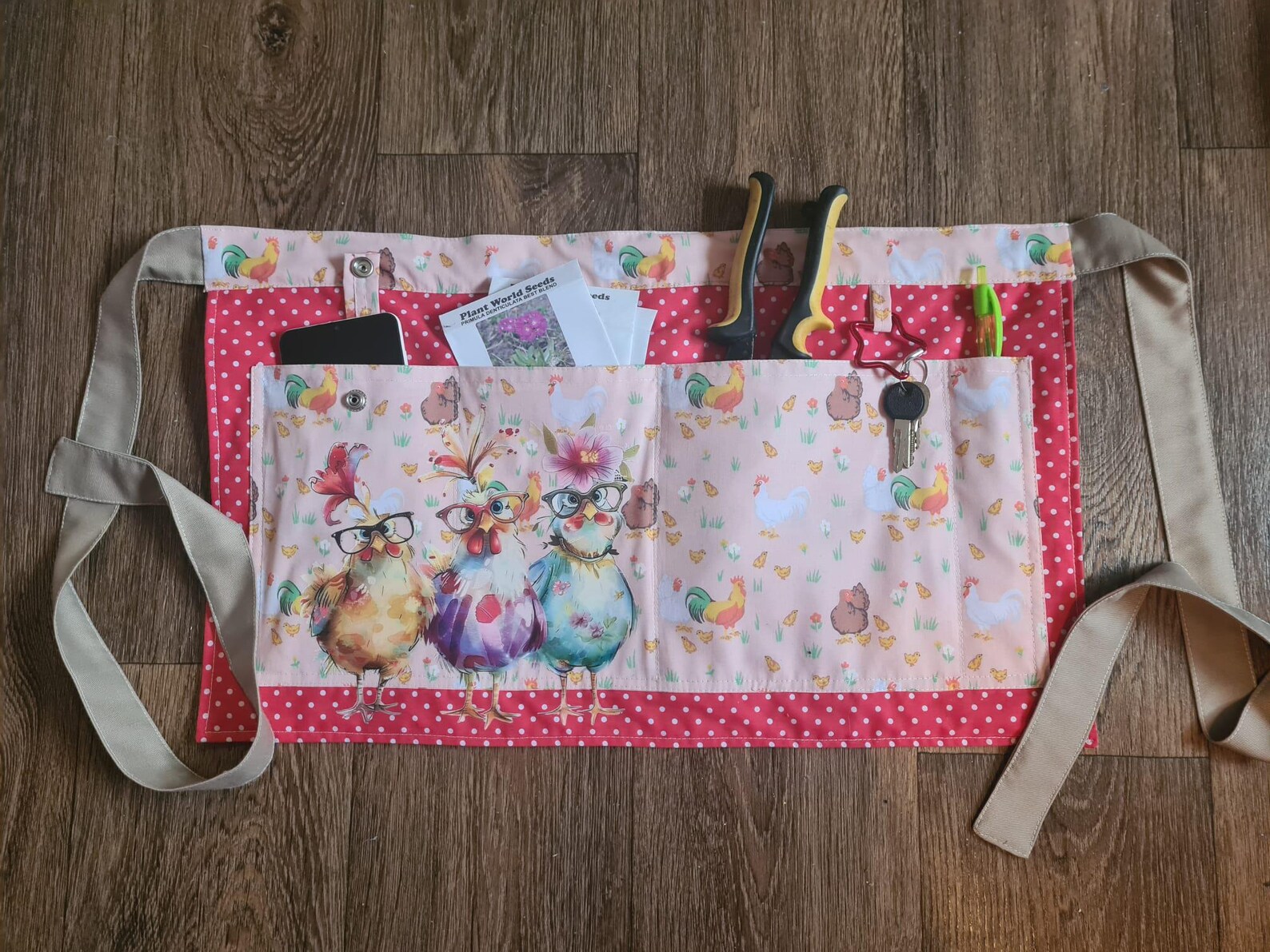 Quirky Chickens Gardening Apron for Women - Etsy