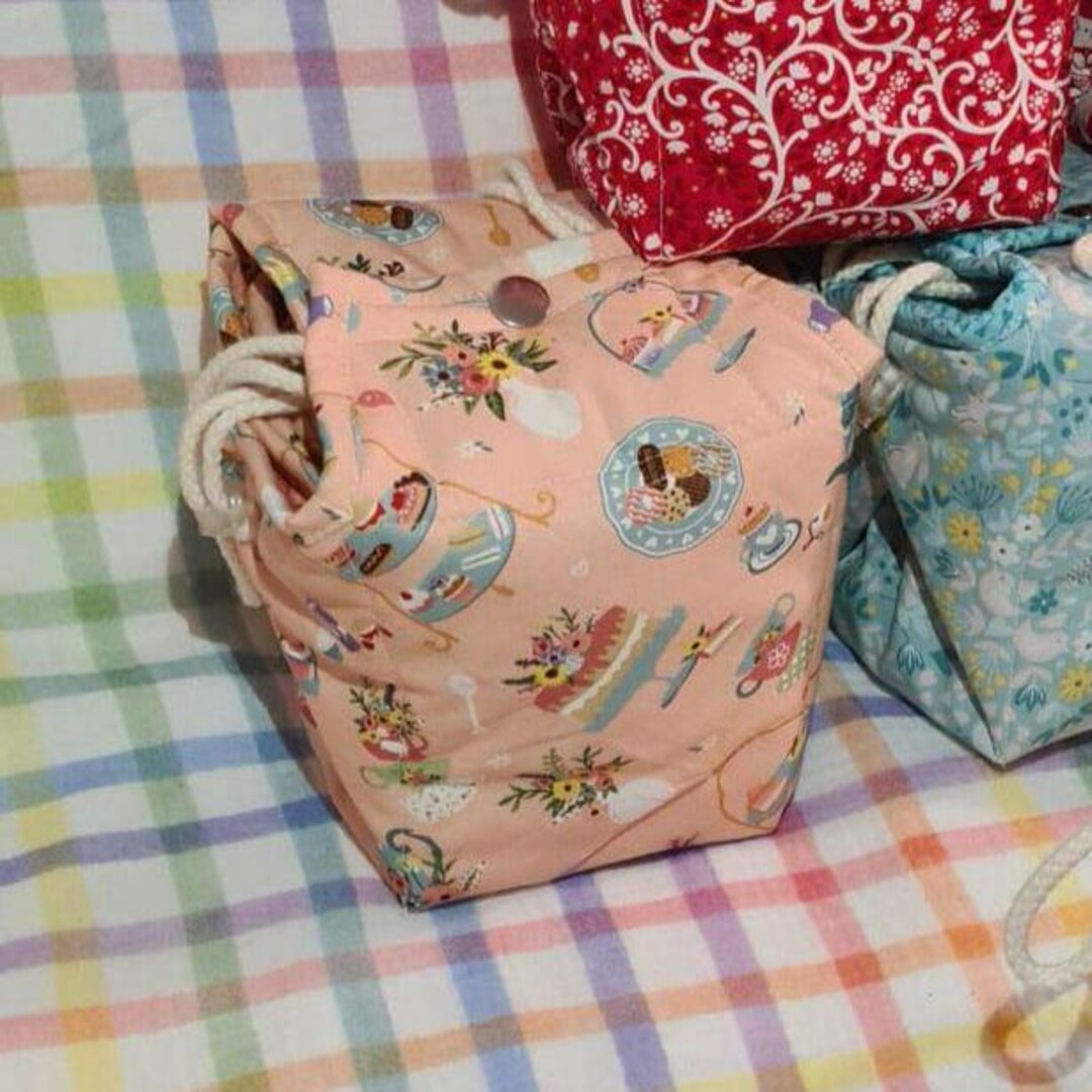 Sewing Kit Caddy Origami Fabric Box - Etsy