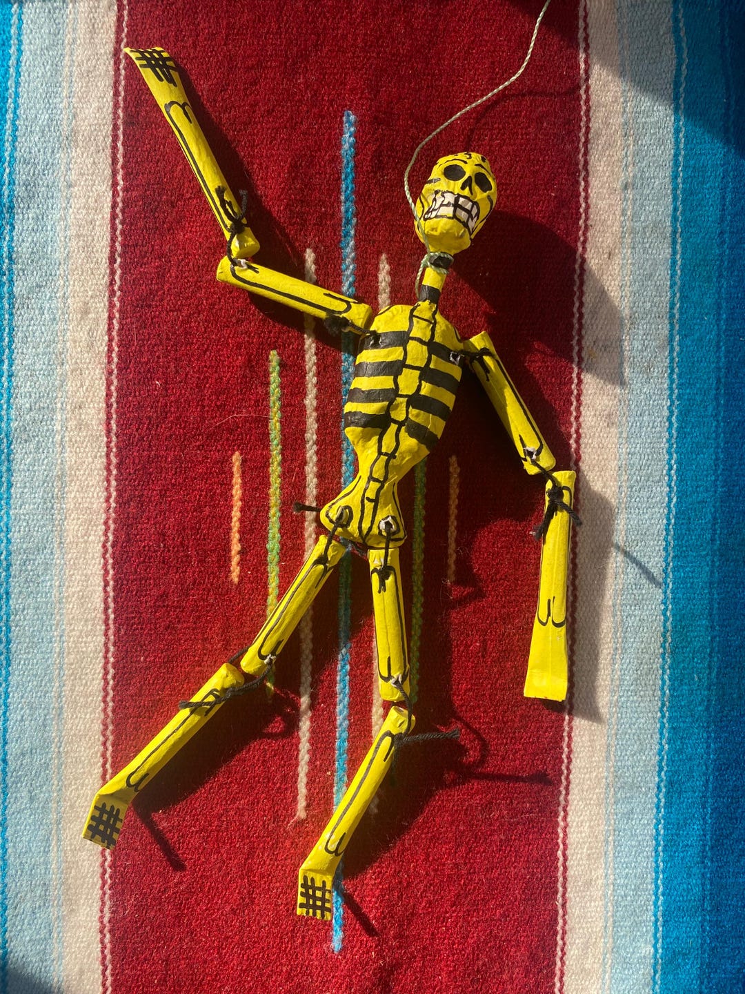 Esqueletito - Handmade Paper Mache Skeleton - Etsy