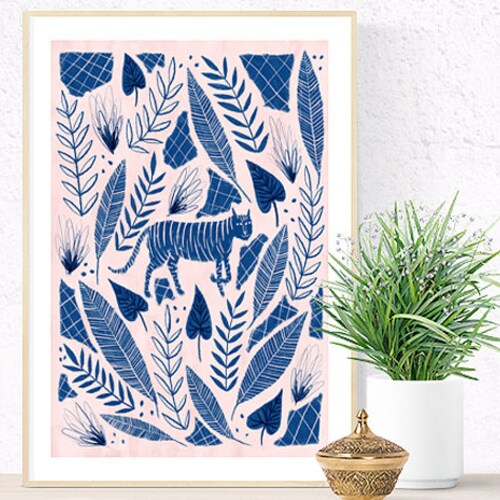 A Sad Royal Black Rainforest Frog Queen an Original Hand | Etsy