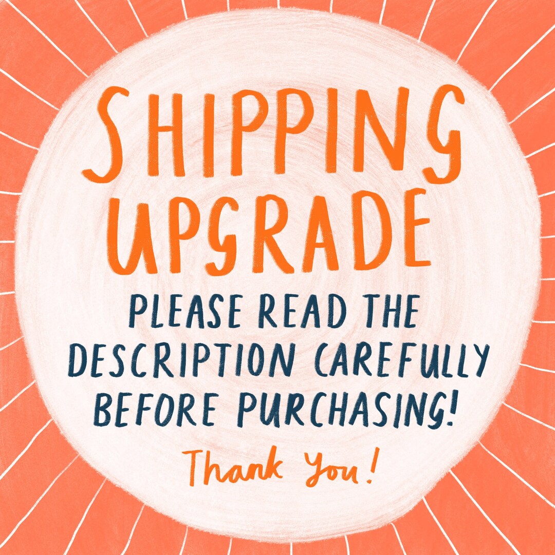 Bonbi Forest Shipping Upgrade - Etsy