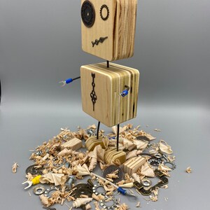 Handmade Wood Robot, Robot, Wood Robot, Whimsical Robot - Etsy
