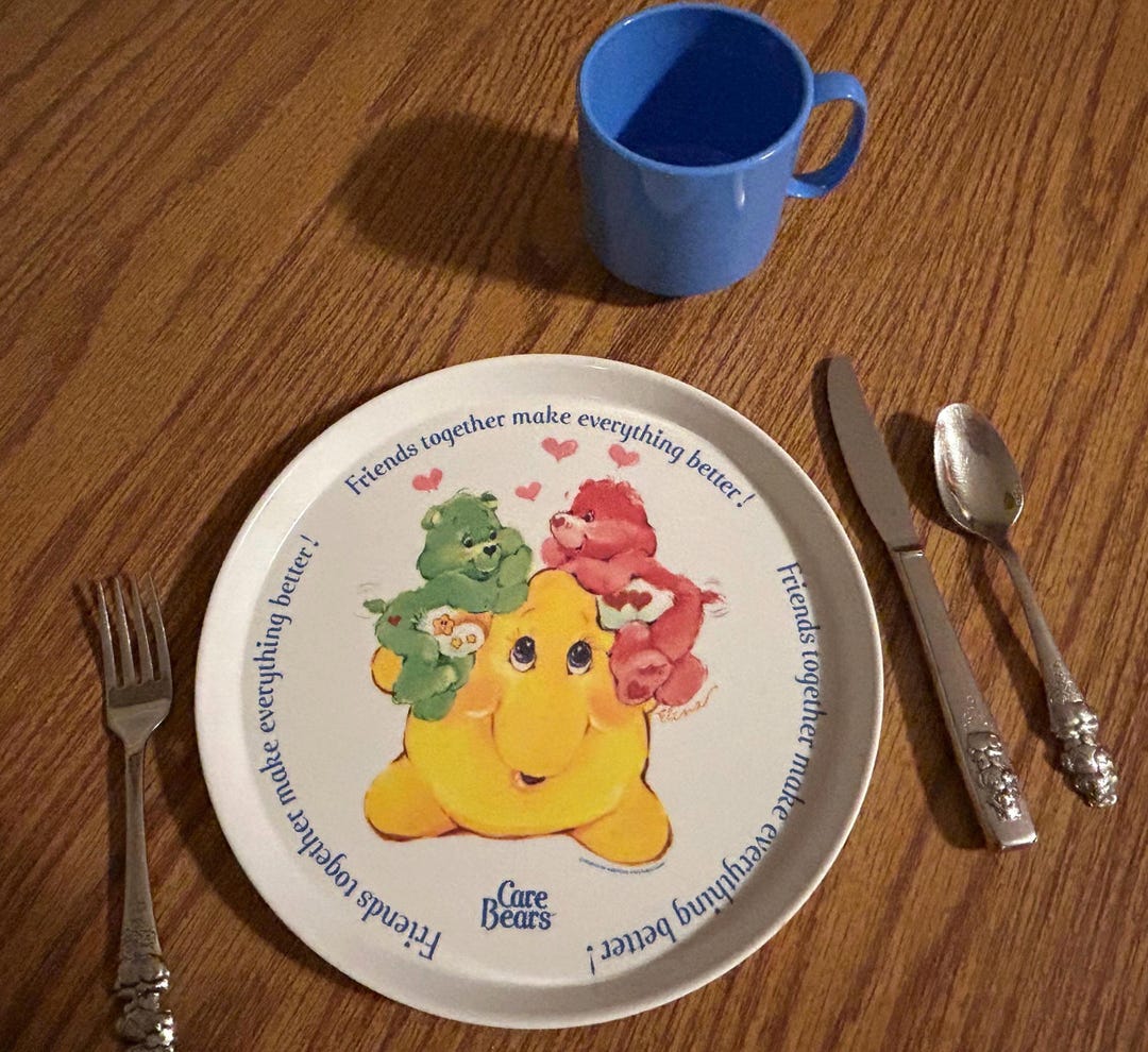 Care Bears Dish Set - Etsy