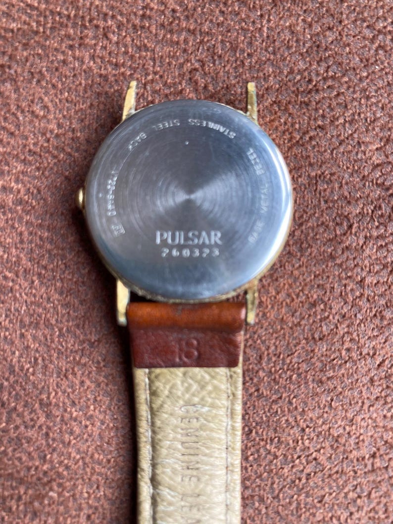 Vintage Pulsar Watch V722 Japanese Made - Etsy