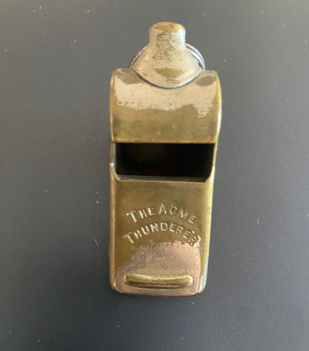Antique ACME Thunderer Whistle Made in England, Traffic Police Whistle ...