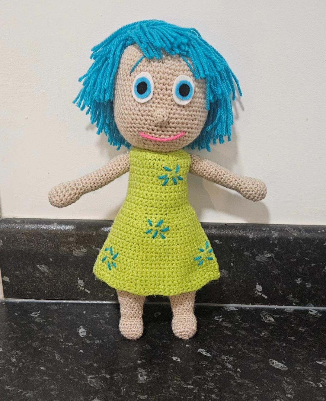 Joy From Inside Out crocheted Doll - Etsy