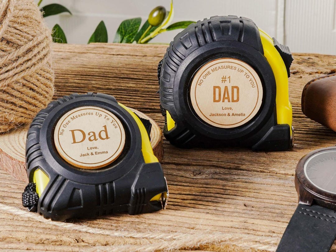 Personalized Measuring Tape for Dad,tape Measure No One Measures Up ...