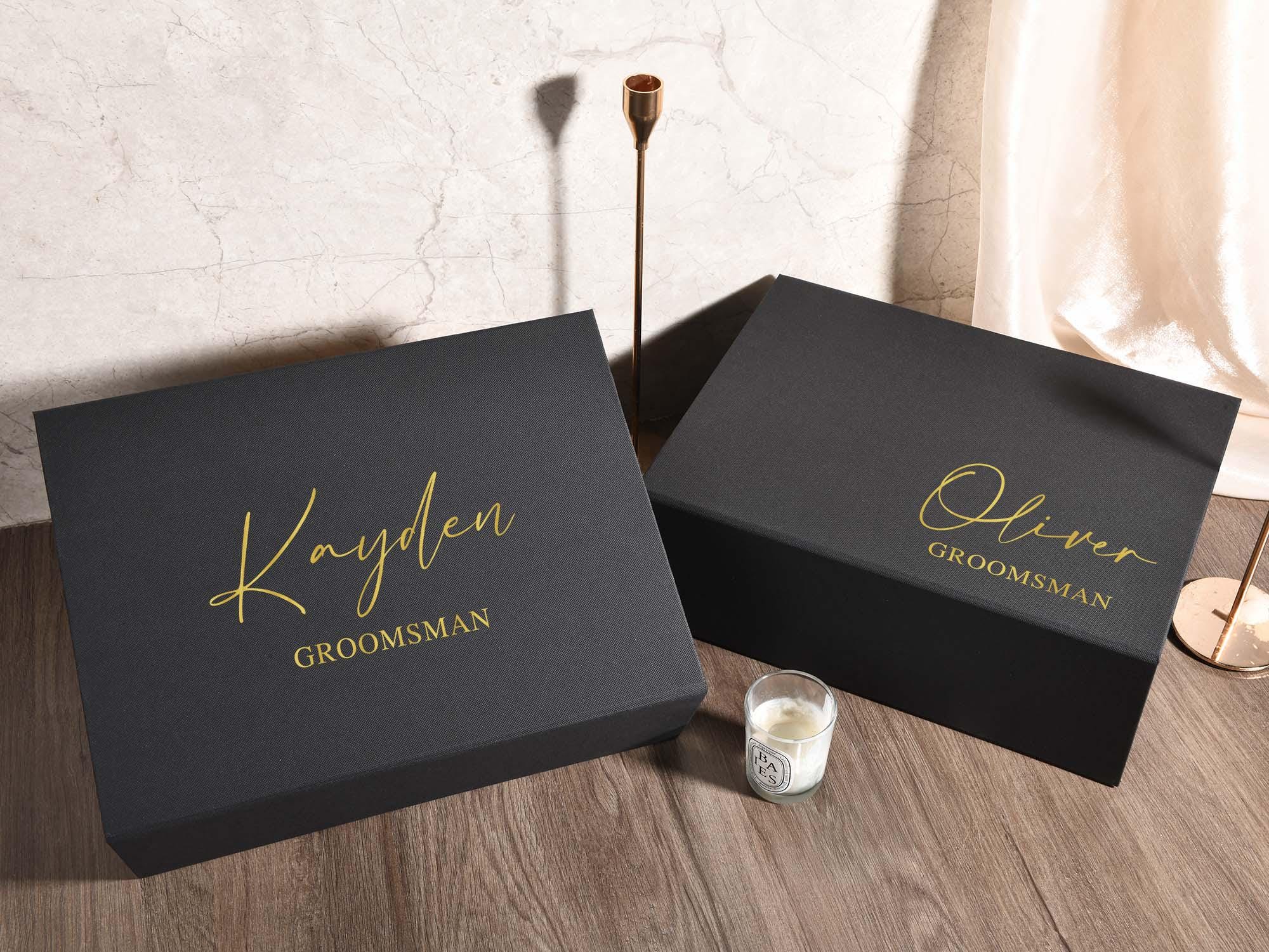 Personalized Groomsman Folding Gift Box,groomsmen Gift Box Creative ...