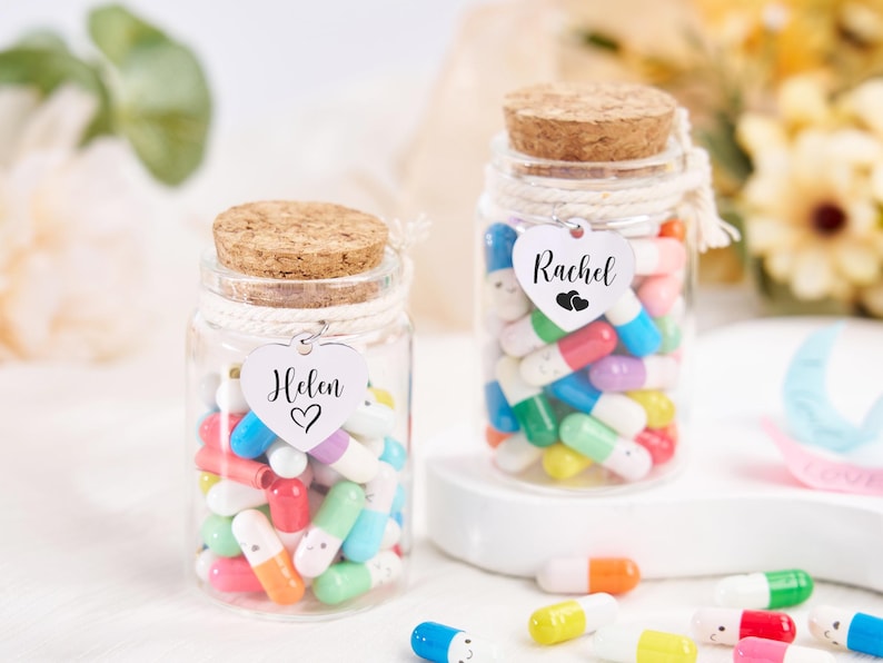 Customized Love Note Capsule Valentine's Gift Glass Bottle,long ...