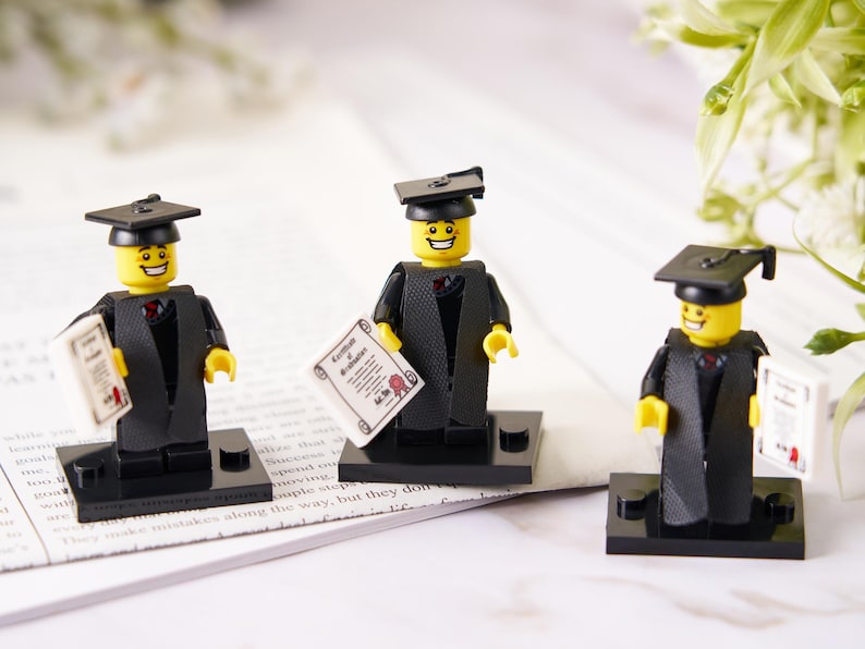 Custom Graduate Minifigure 2026 Toy Bricks,graduation Gifts for Him&her ...