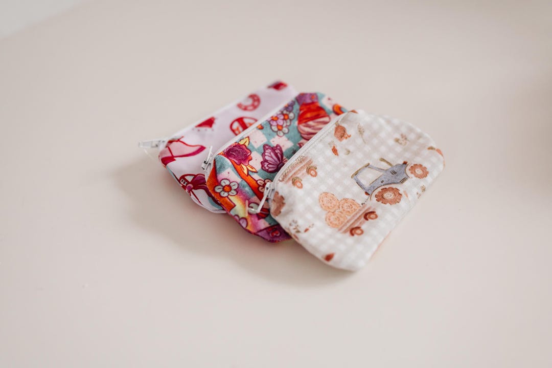 Mini Coin Pouch | Small Zipper Wallet | Cute Change Purse | Coin Holder ...