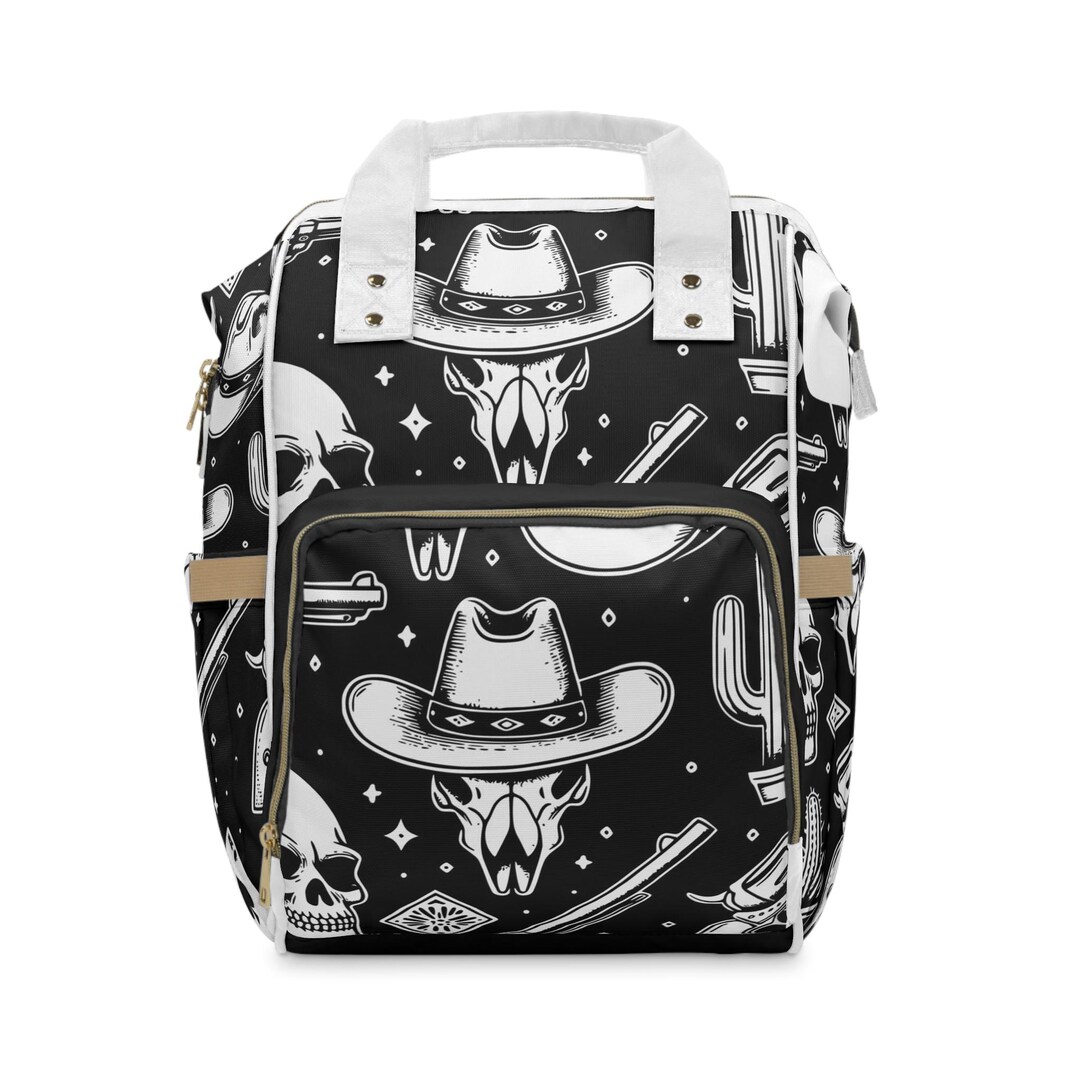 Cowboy Diaper Backpack, Wild West Baby Bag, Western Style Nappy Pack ...