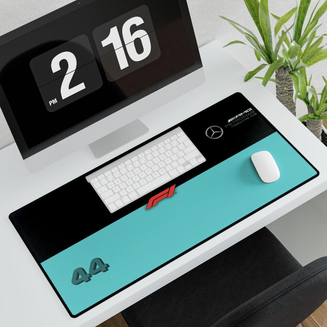 Lewis Hamilton Desk Mat Mercedes Desk Mat Mercedes Mouse Pad Mercedes ...