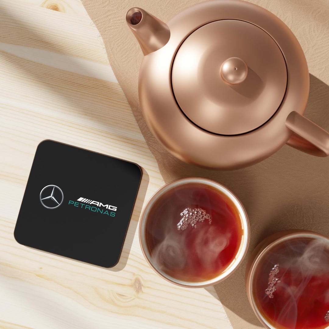 Mercedes Racing F1 Mug Coaster Formula 1 Mug Coaster Fan Gift Racing ...