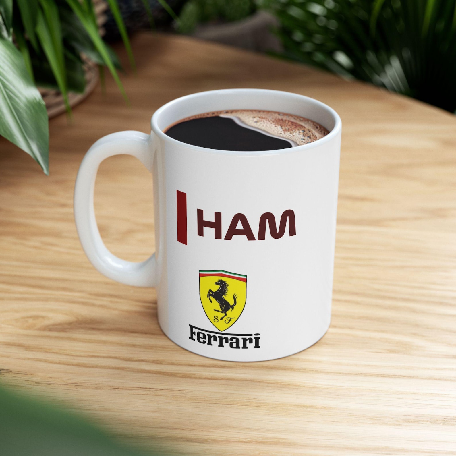 Lewis Hamilton Formula 1 Mug Ferrari F1 Mug Formula 1 Mug Fan Gift ...