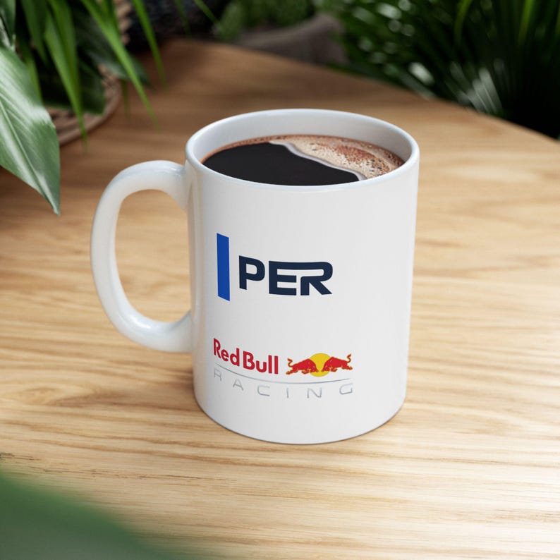 Sergio Perez Formula 1 Mug Red Bull Racing F1 Mug Formula 1 Mug Fan ...