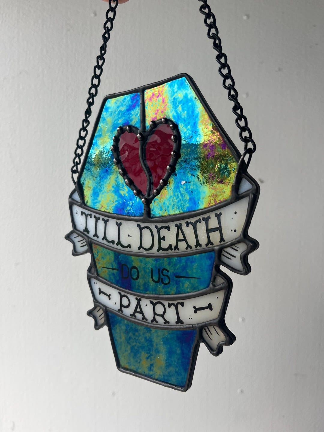 Till Death - Stained Glass Pattern - HOBBY LICENSE - Etsy
