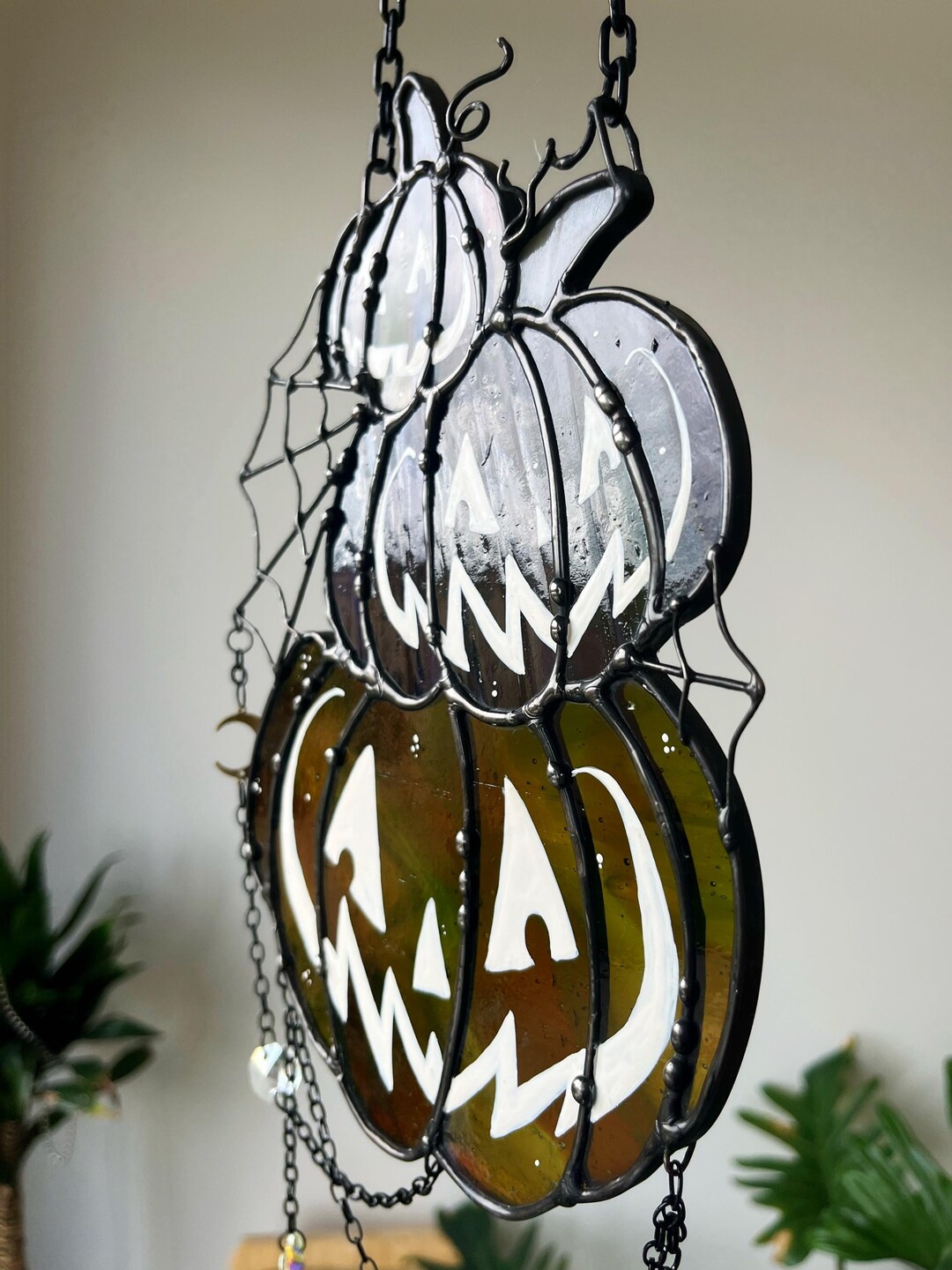 Pumpkin Stack - Stained Glass Pattern - HOBBY LICENSE - Etsy