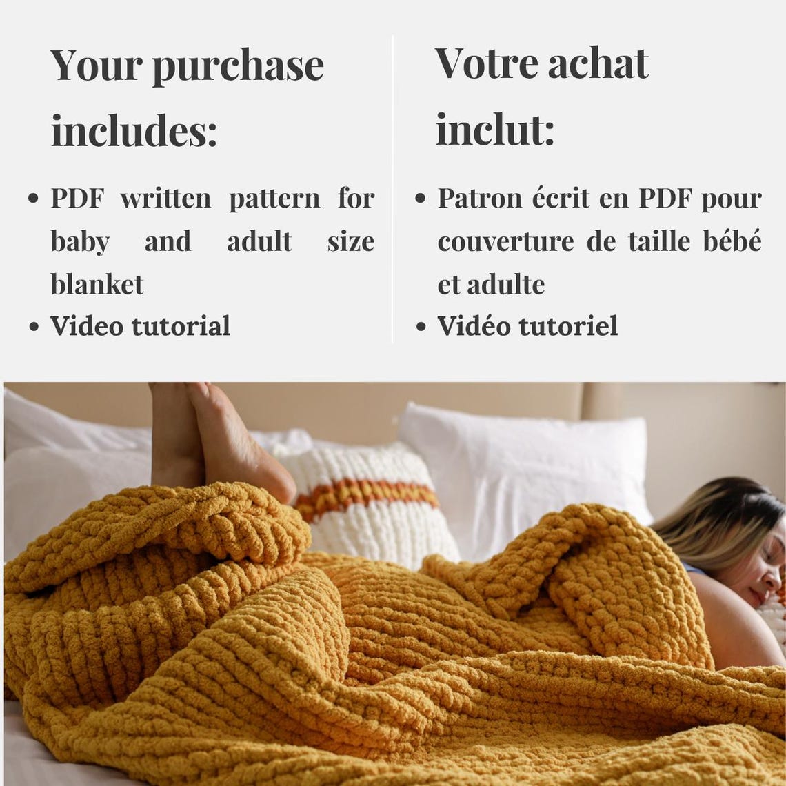 Tutorial Video: How to Hand-knit a Chunky Blanket | DIY | Make Your Own ...
