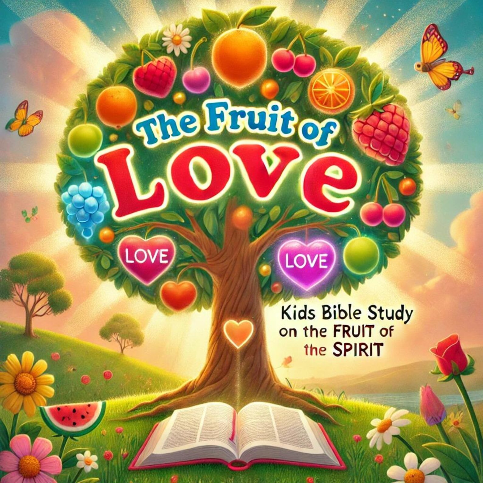The Fruit of Love: Kids Bible Study on the Fruit of the Spirit for Ages ...