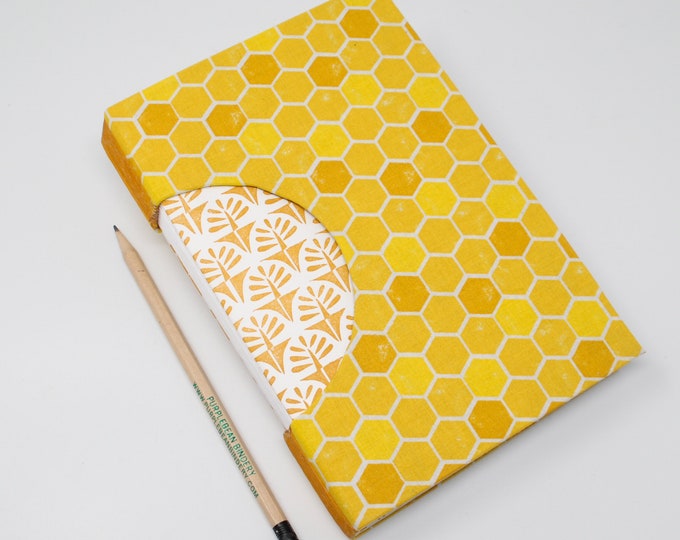 Blank Hand Bound Journal / Notebook / Artist Sketchbook / Rigid Fabric ...