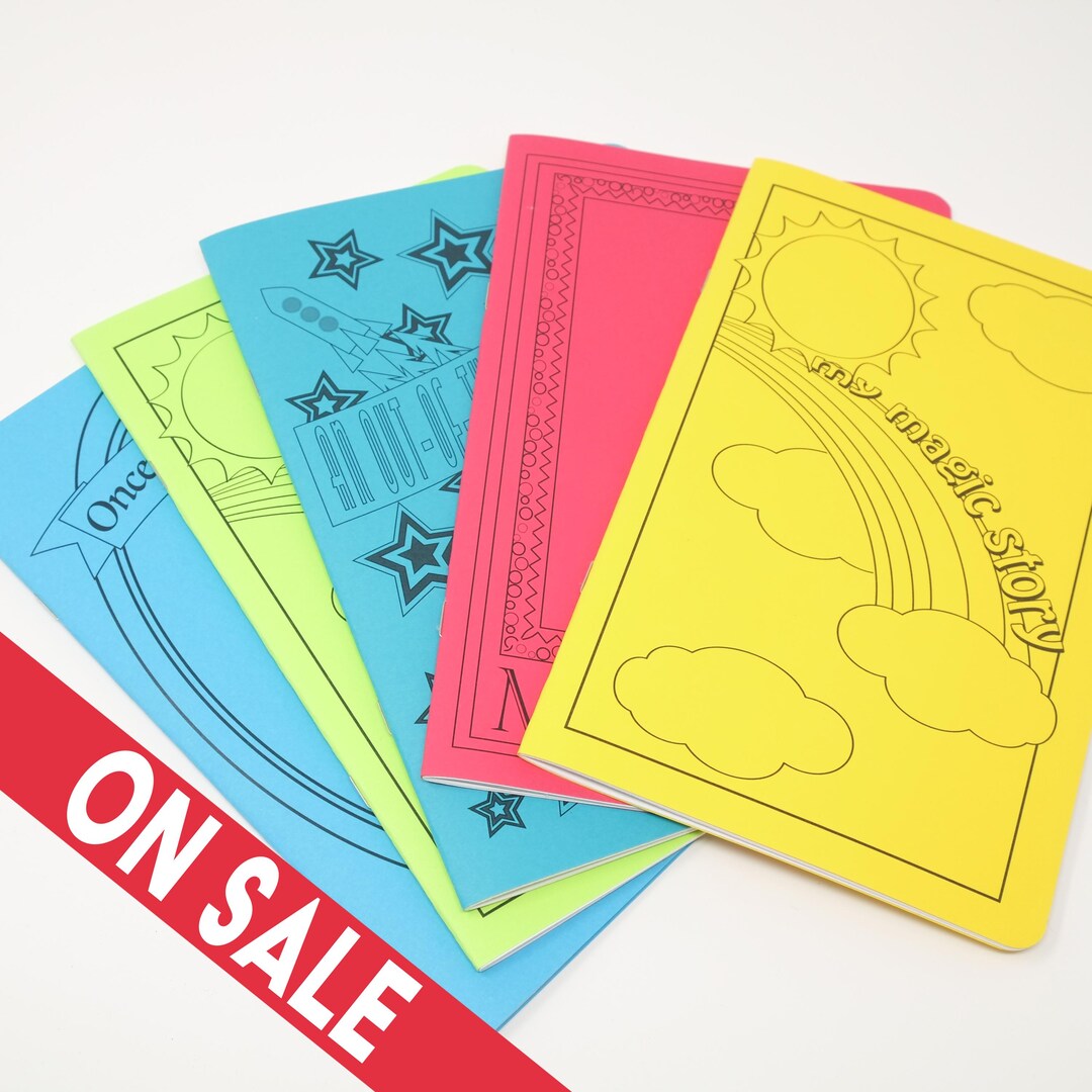 Write Your Own Storybook : Set of 5 - Etsy
