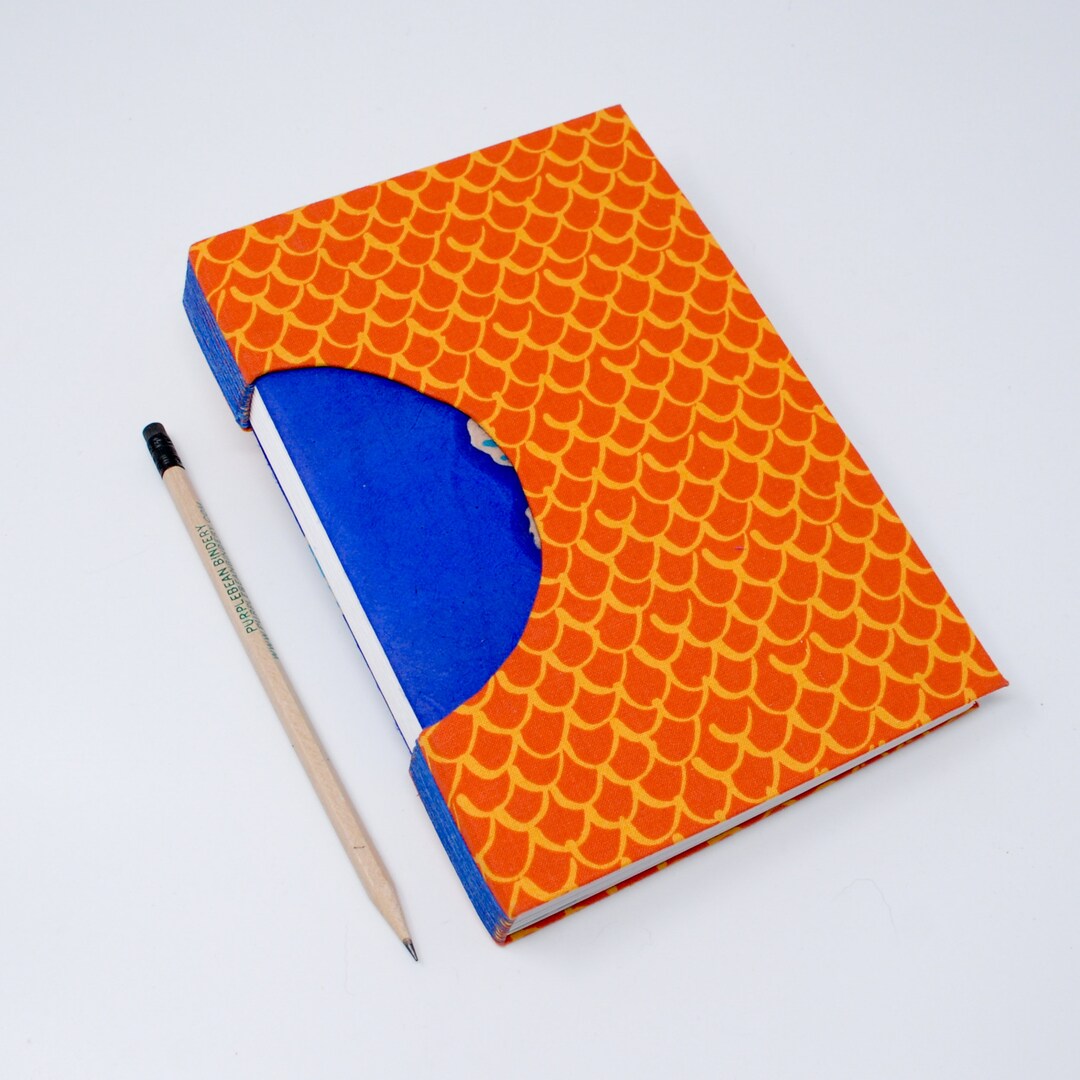 Blank Hand Bound Journal / Notebook /artist Sketchbook / Rigid Fabric ...