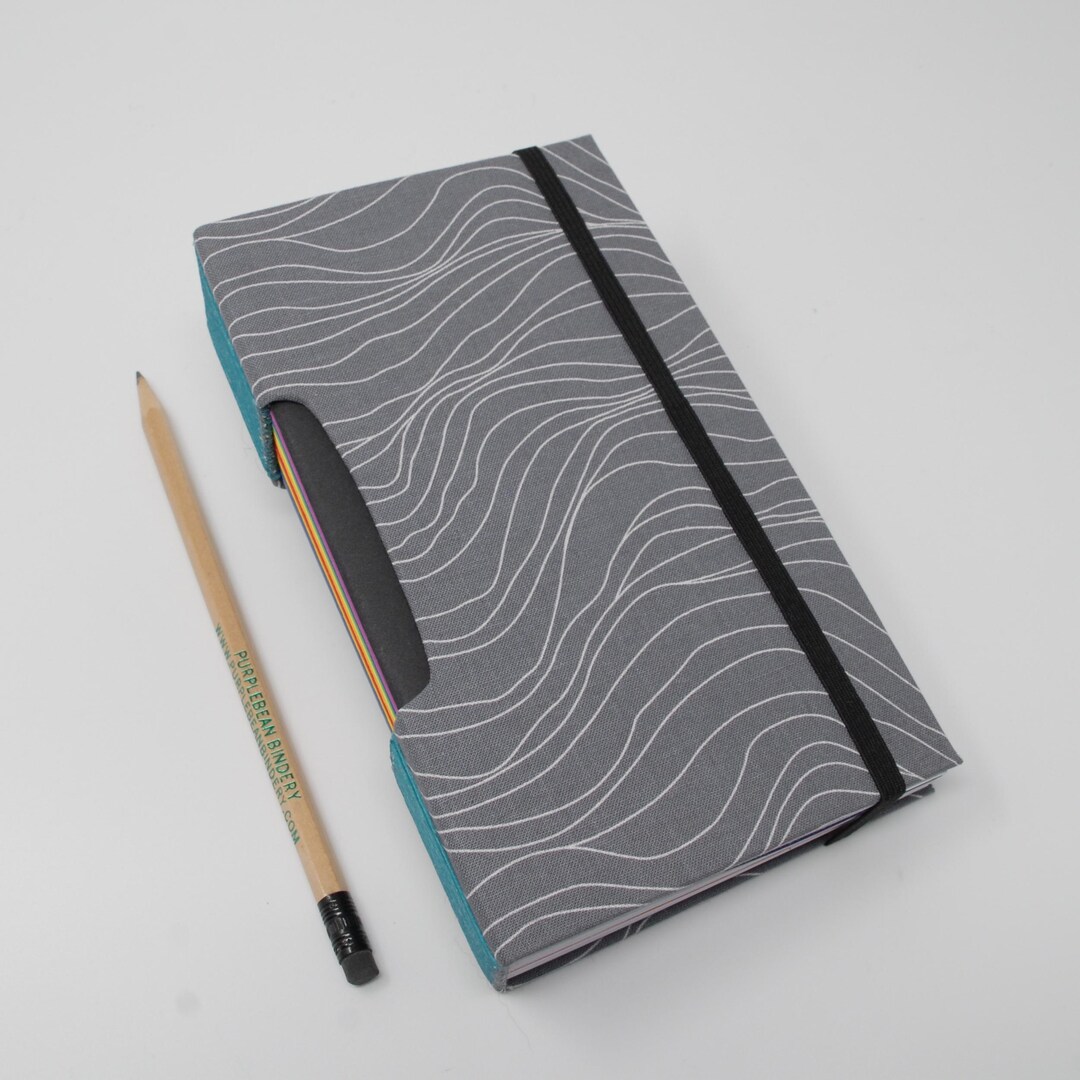 Three Year Journal / Daybook / Lined and Dated Notebook / Rigid Fabric ...
