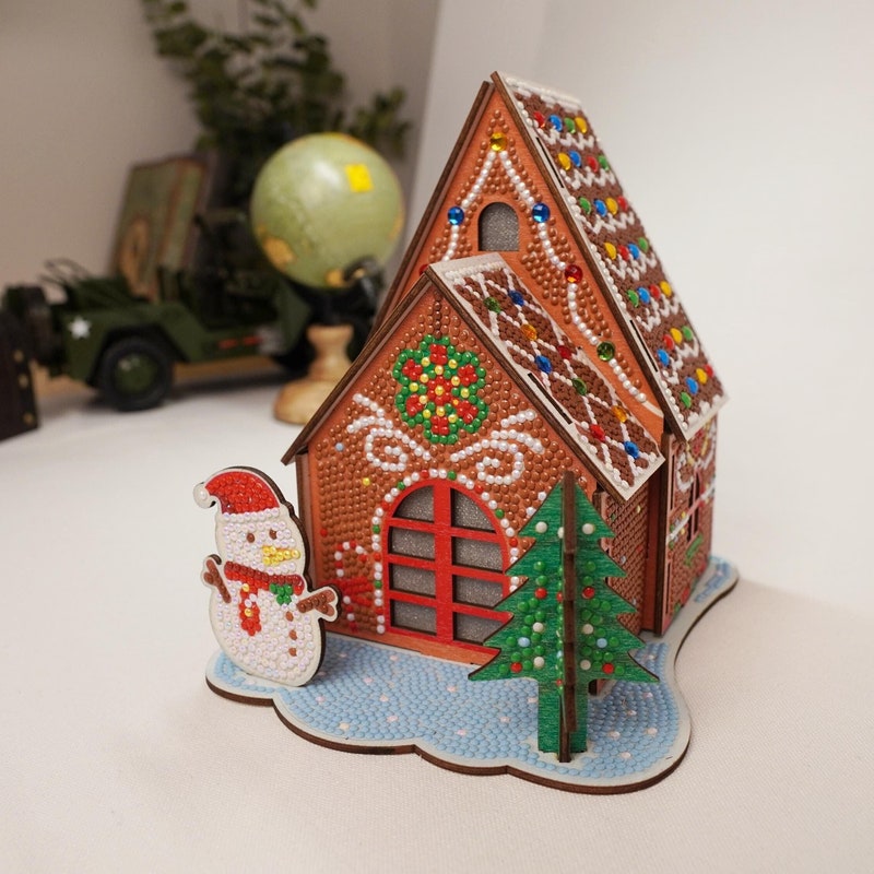 Gingerbread House Diamond - Etsy