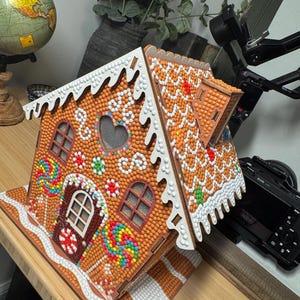 Diamond Painting 3d Gingerbread House - Etsy