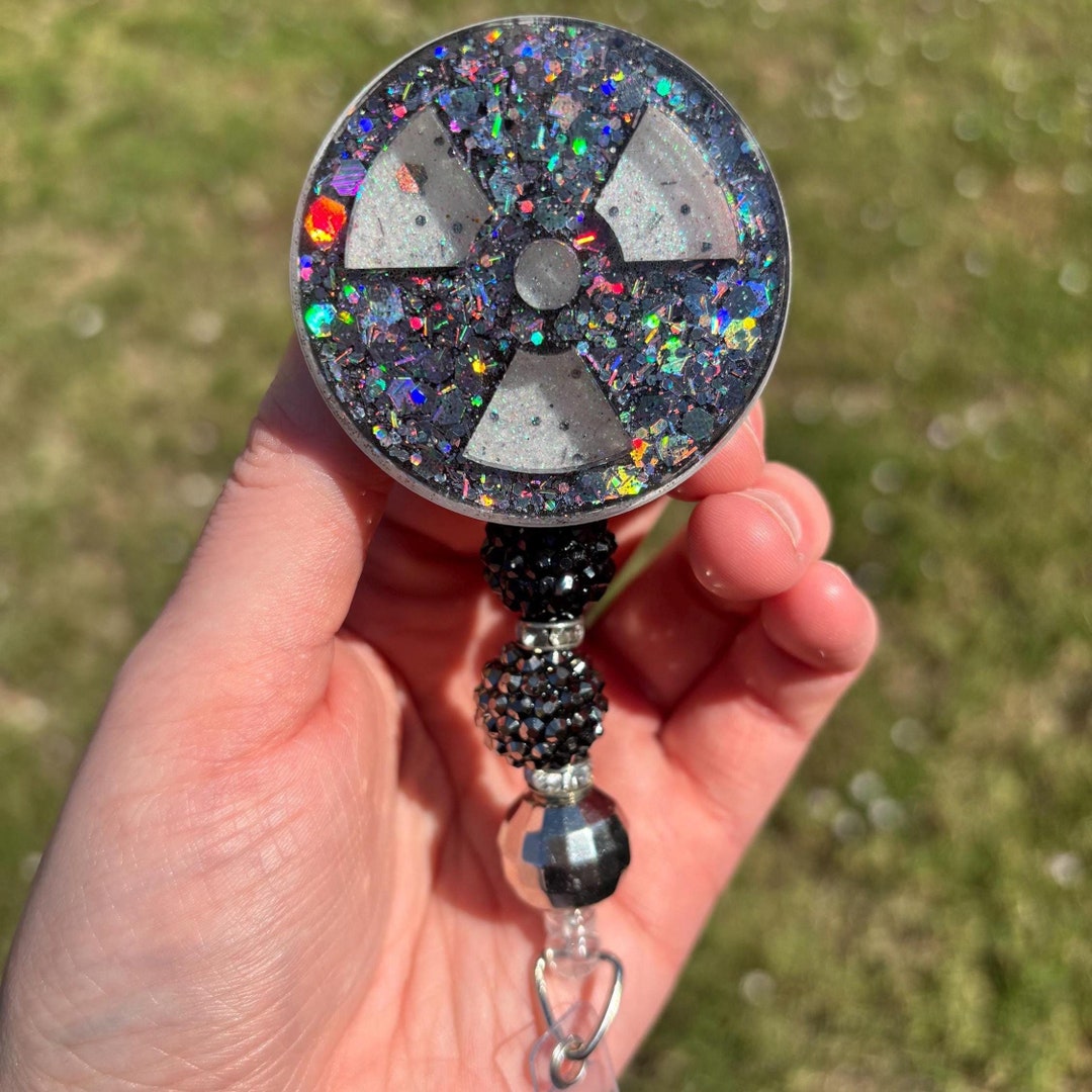 Radiology Nuclear Symbol Badge Reel for Rad Techs, Nurses, Students ...