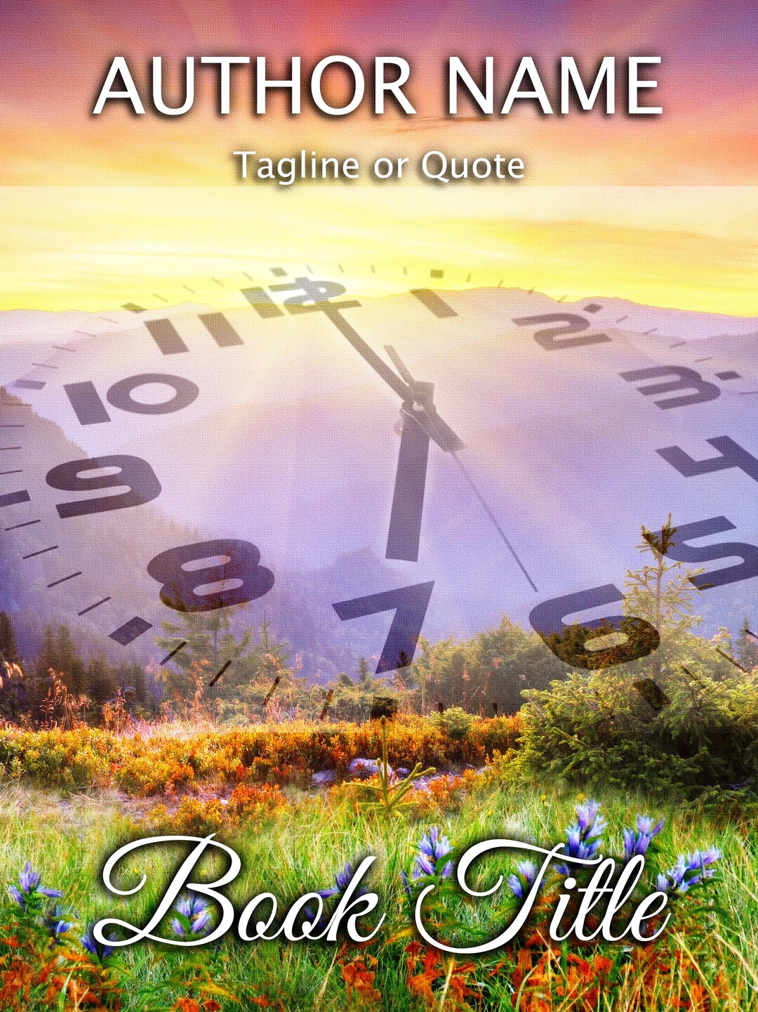 Time Travel Book Cover - Etsy